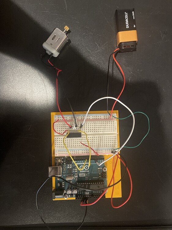H-Bridge for Project not Working - General Electronics - Arduino Forum