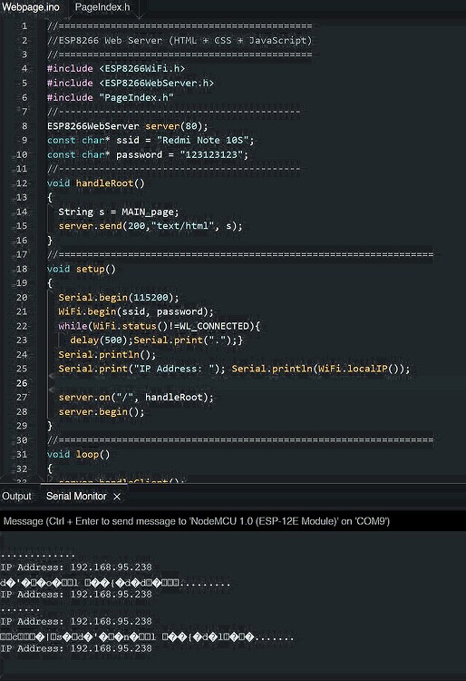 Troubleshooting JS on Arduino IDE - Programming - Arduino Forum