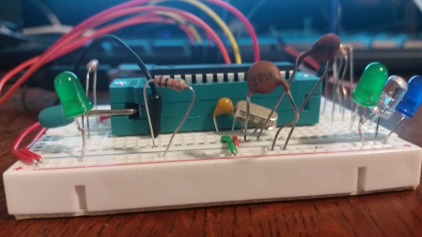 Using Arduino as ISP to burn Blink to atmega328pu chip - Help! - 3rd Party Boards - Arduino Forum
