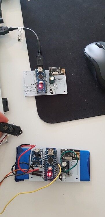 nrf24: Problem with receiving distance value from the ToF-mini sensor - Programming - Arduino Forum