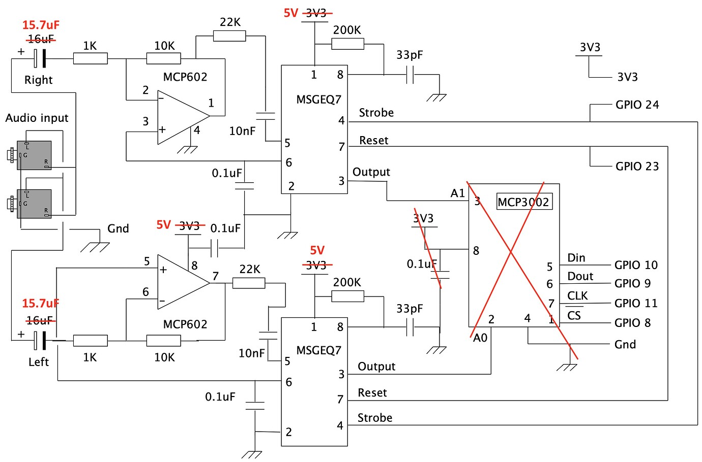 Issues with MSGEQ7: Part 2 - Audio - Arduino Forum