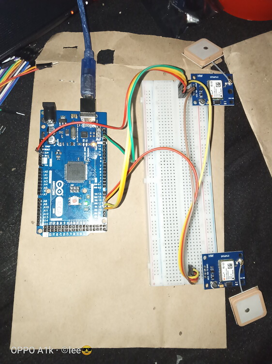 Gps neo 6m not showing any data after interfacing with arduino mega ...