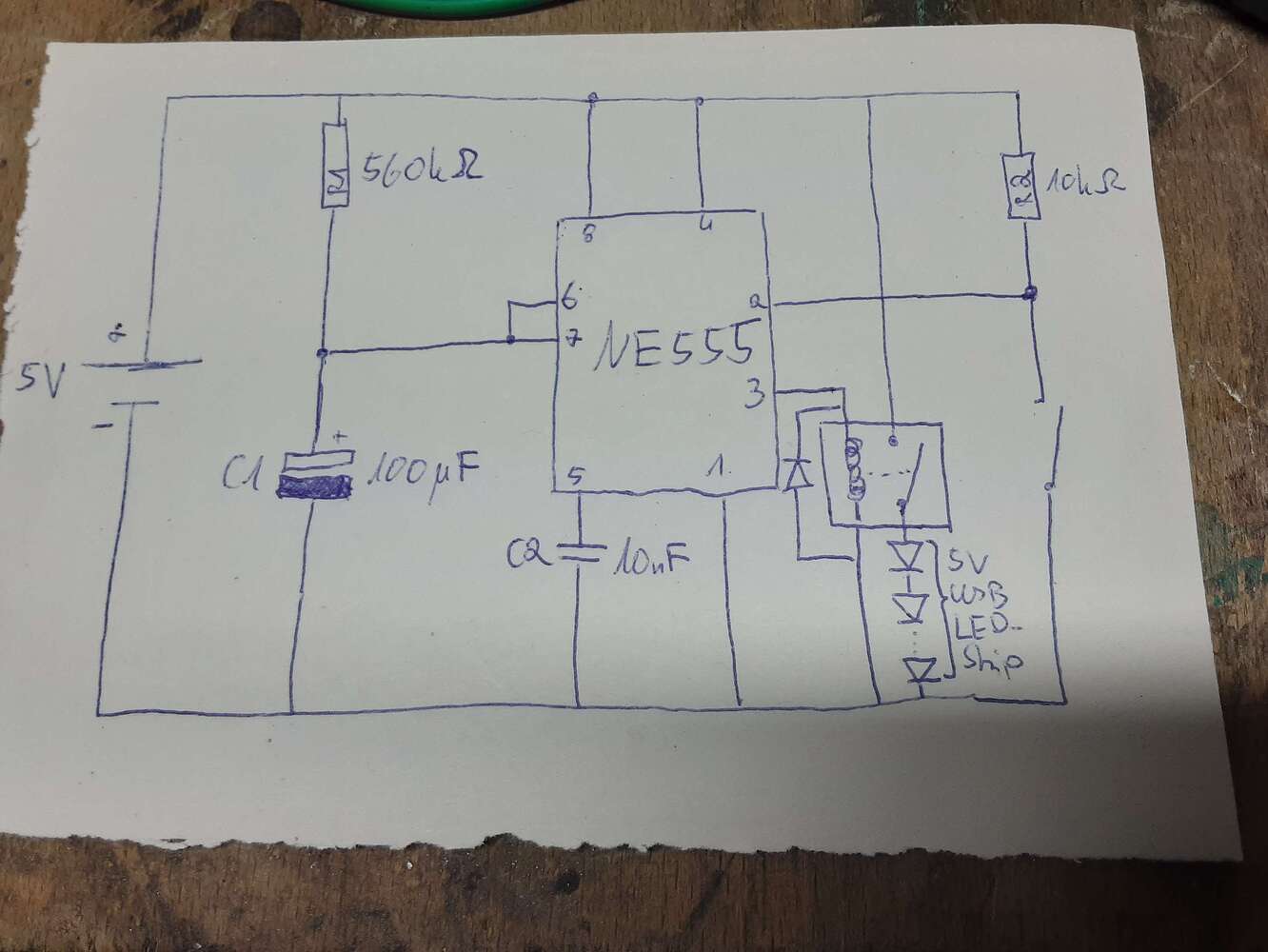 NE555 Monostable not turning off - General Electronics - Arduino Forum