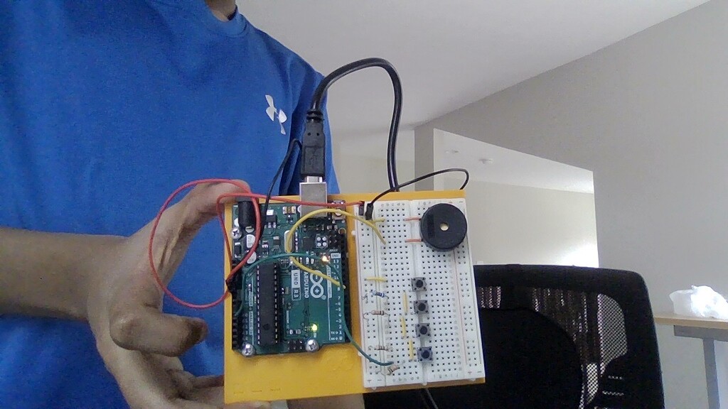 Project 7: Keyboard Instrument, Arduino Making Static on HIghest key ...