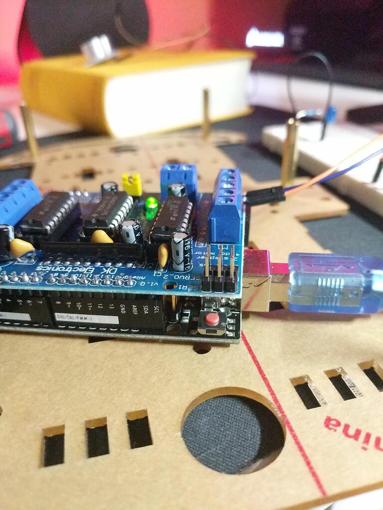L293D not powering Motors/Anything using M1/2/3/4 - Motors, Mechanics, Power and CNC - Arduino Forum