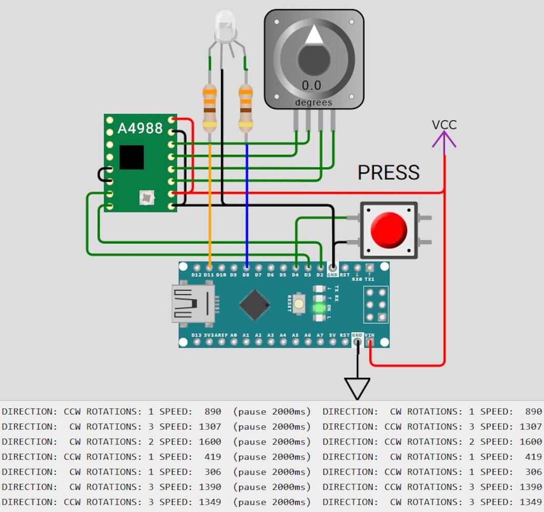 Stepper motor code request - Programming - Arduino Forum