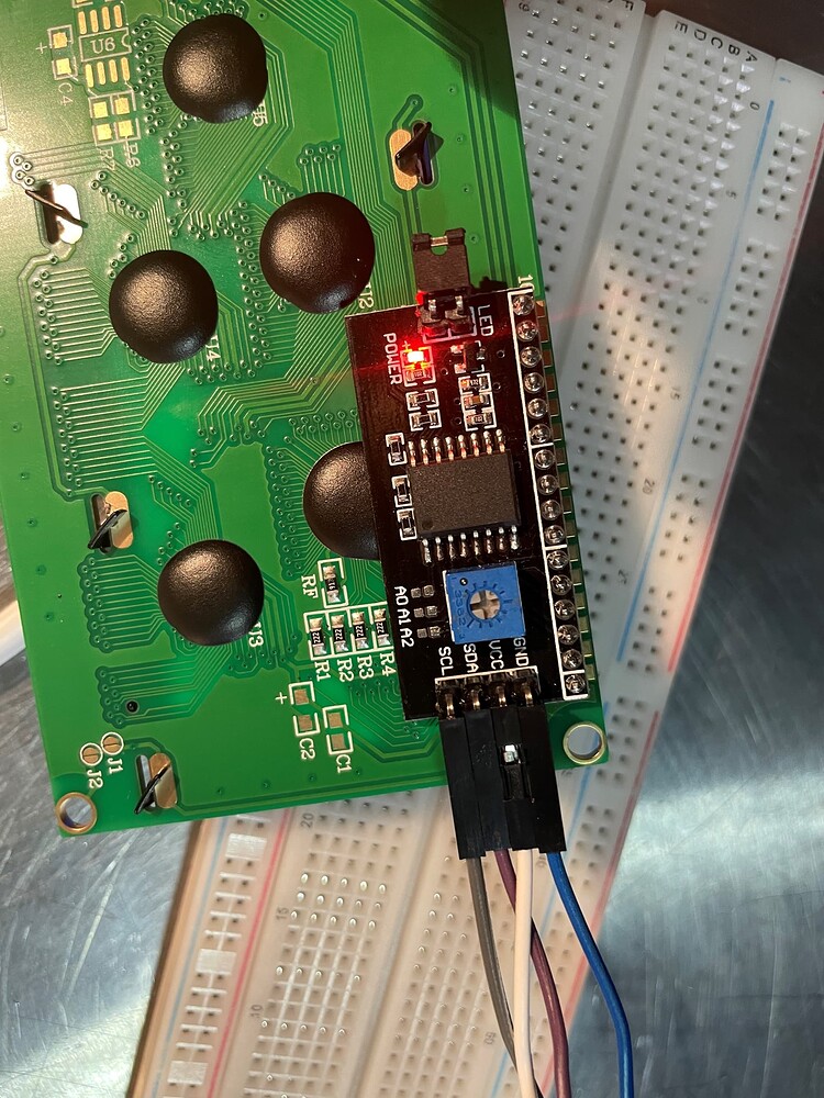 LCD Code causes Arduino to not execute void setup AND void loop ...