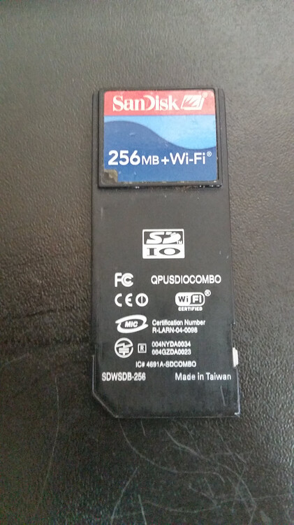 SD+WIFI card can be made to work with Arduino? - General Guidance ...