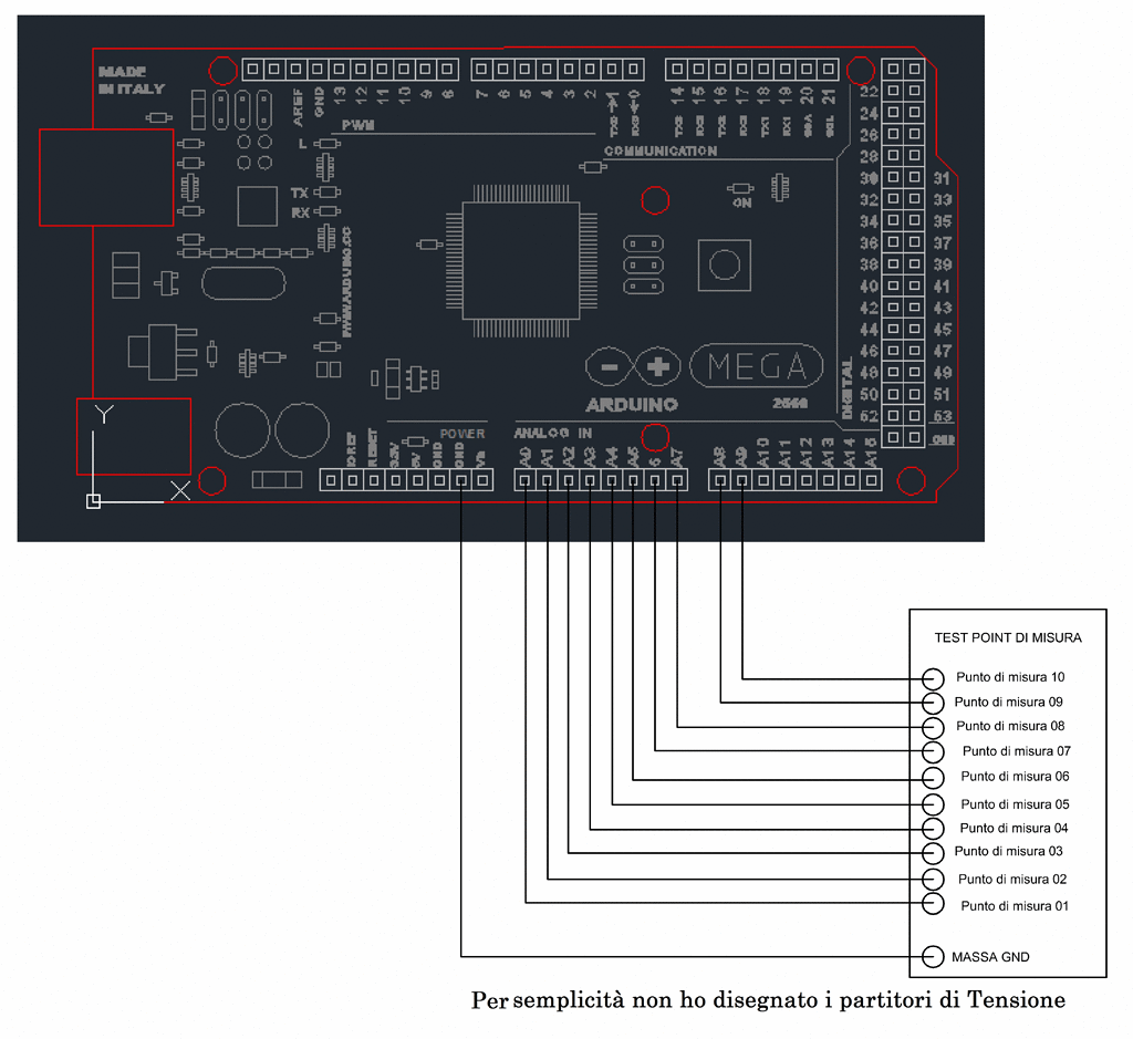 Arduino Mega 2560- Misura di Tensione - Generale - Arduino Forum