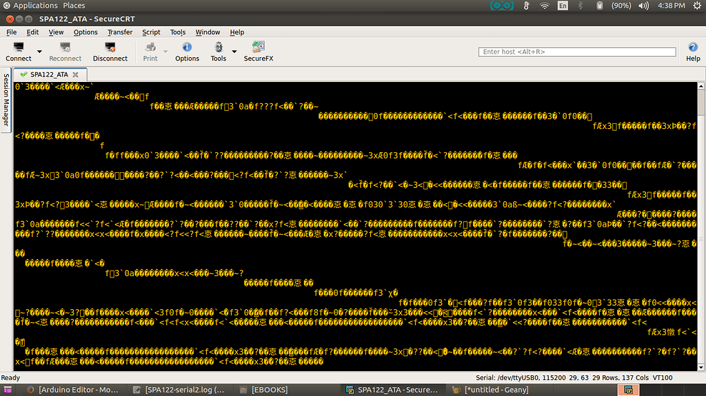 Gibberish Output On Serial Console Arduino Pro Mini Atmega 328p General Guidance Arduino Forum