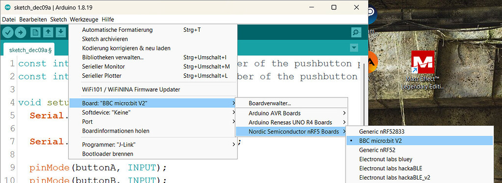Microbit with Arduino IDE - 3rd Party Boards - Arduino Forum