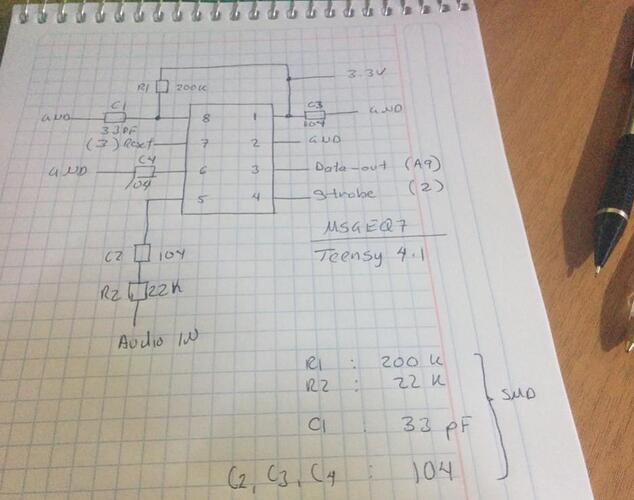 Problema con MSGEQ7 - Hardware - Arduino Forum