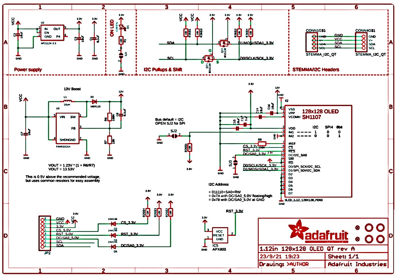 SH1107 Display Module Help - General Electronics - Arduino Forum