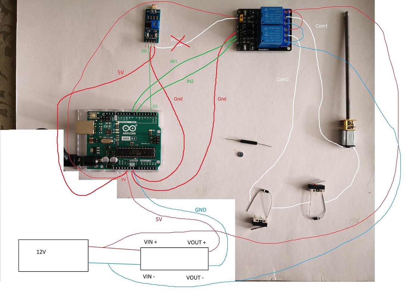 Einfahrtsschranken mit Arduino bauen - Deutsch - Arduino Forum