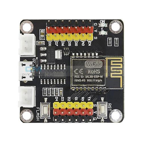 DIYMORE ESP8285 DM ESP-M2 WIFI Strong Dev Board How to program a Simple Blink - IDE 1.x ...
