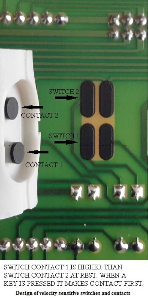 MIDI keyboard with velocity sensitivity (PASSIVE version) - General Guidance - Arduino Forum