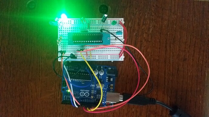 Using Arduino as ISP to burn Blink to atmega328pu chip - Help ...