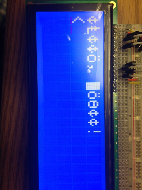 help with 20x4 LCD - Displays - Arduino Forum