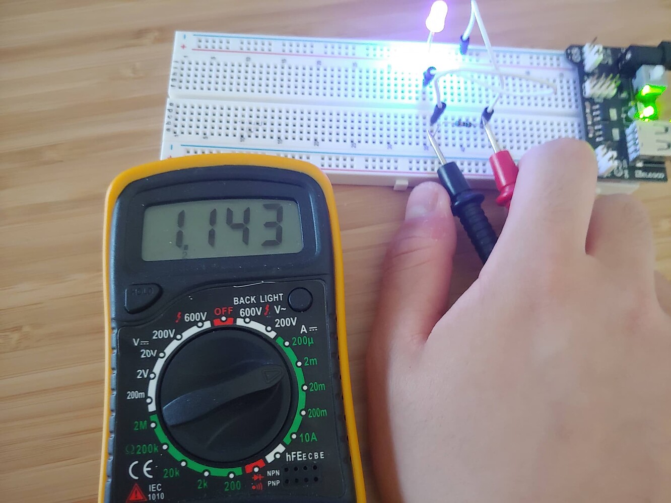 Help measuring current with manual ranging multimeter - General ...