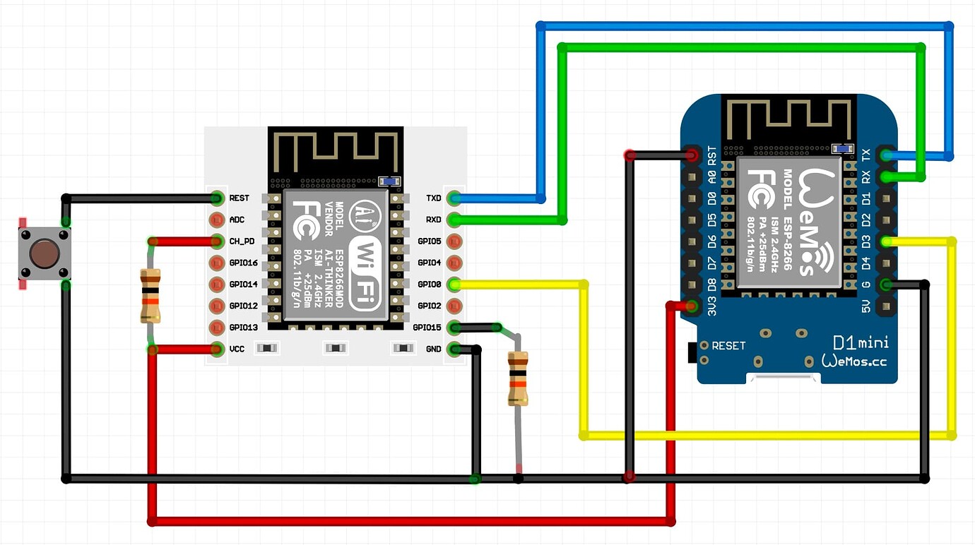 Flash ESP-12F with Webos D1 mini - Hardware Development - Arduino Forum