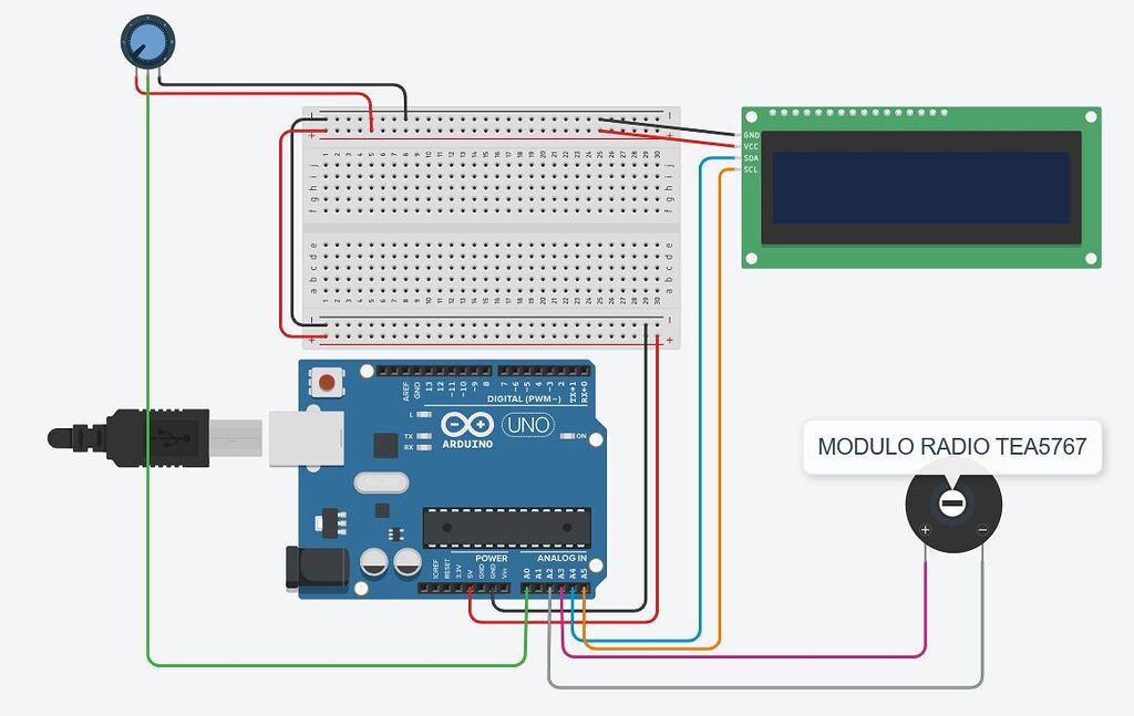 Proyecto radio Arduino-TEA5767 - Español - Arduino Forum