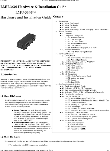 Connecting arduino serial output with Calamp LMU - Device Hacking - Arduino Forum