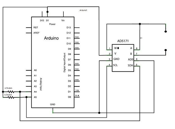 Pilotare potenziometro digitale - Hardware - Arduino Forum