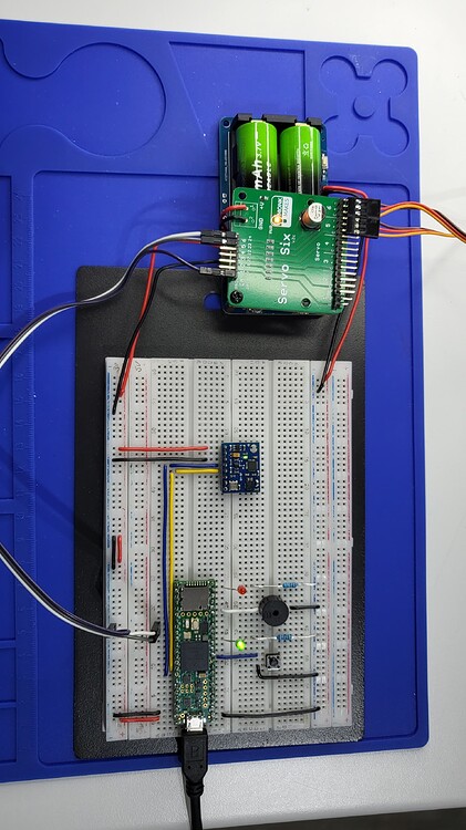Push Button Loop Data Reading From GY-87 (Gyroscope) - Interfacing w/ Software on the Computer ...