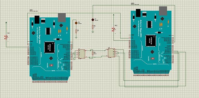 modbus rs 485 communication between two arduino maga controller ...