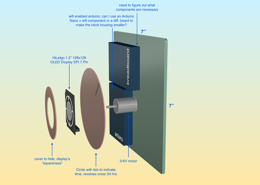 Building a Tidal Clock // Novice Seeking Advice on Storage Memory, NOAA ...