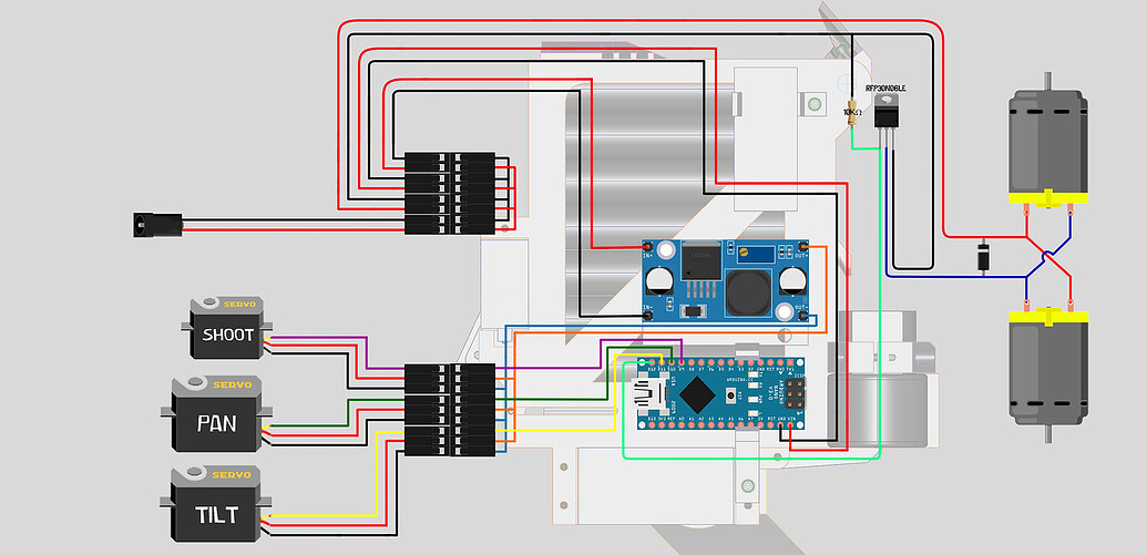 Trying to make a bluetooth turret with joystick - General Guidance ...