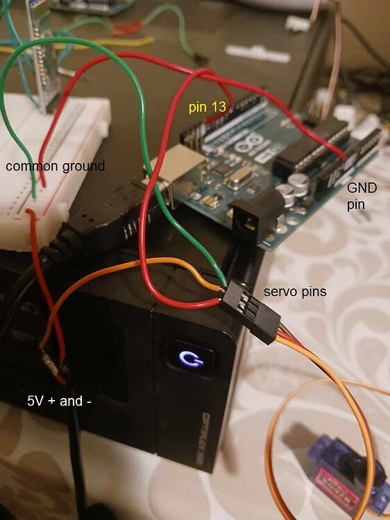 Did I Fry My Servo And/Or My Arduino? - General Electronics - Arduino Forum