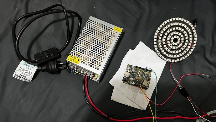 Some progress with a led ring and arduino - LEDs and Multiplexing - Arduino Forum