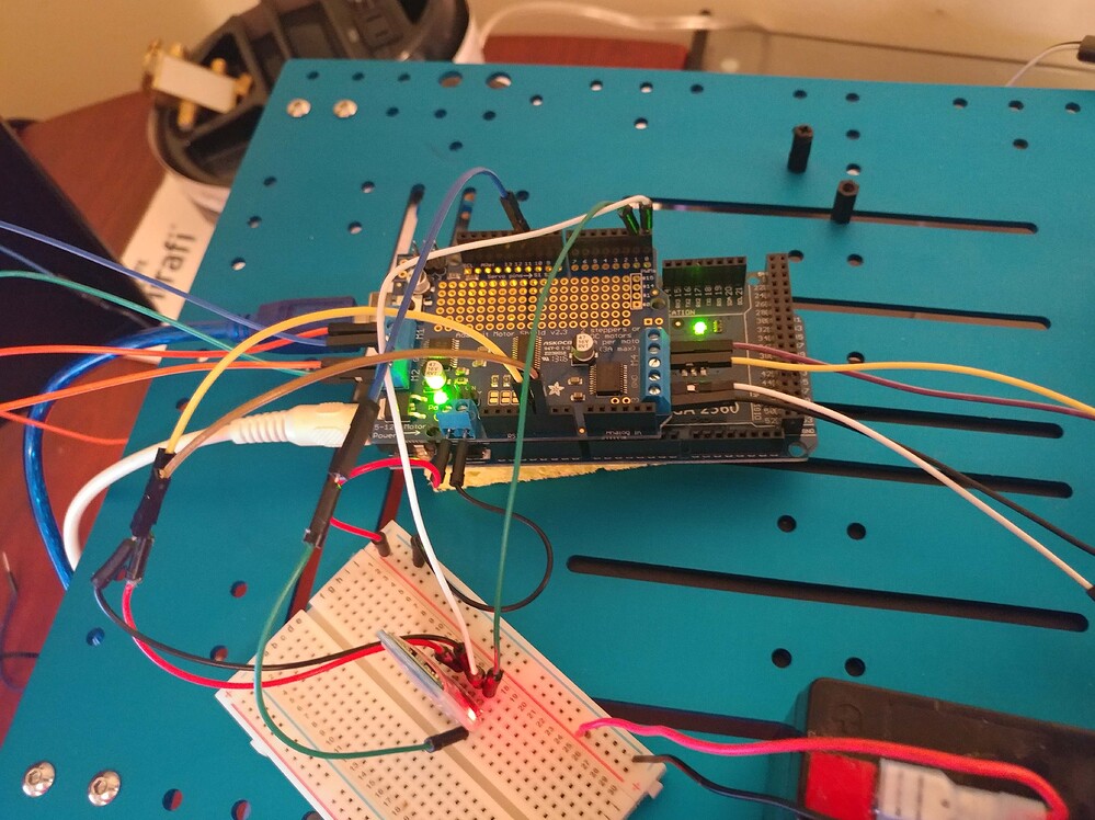 Arduino + AdaFruit Motor Shield 2.3 + bluetooth power issue? - Motors, Mechanics, Power and CNC ...