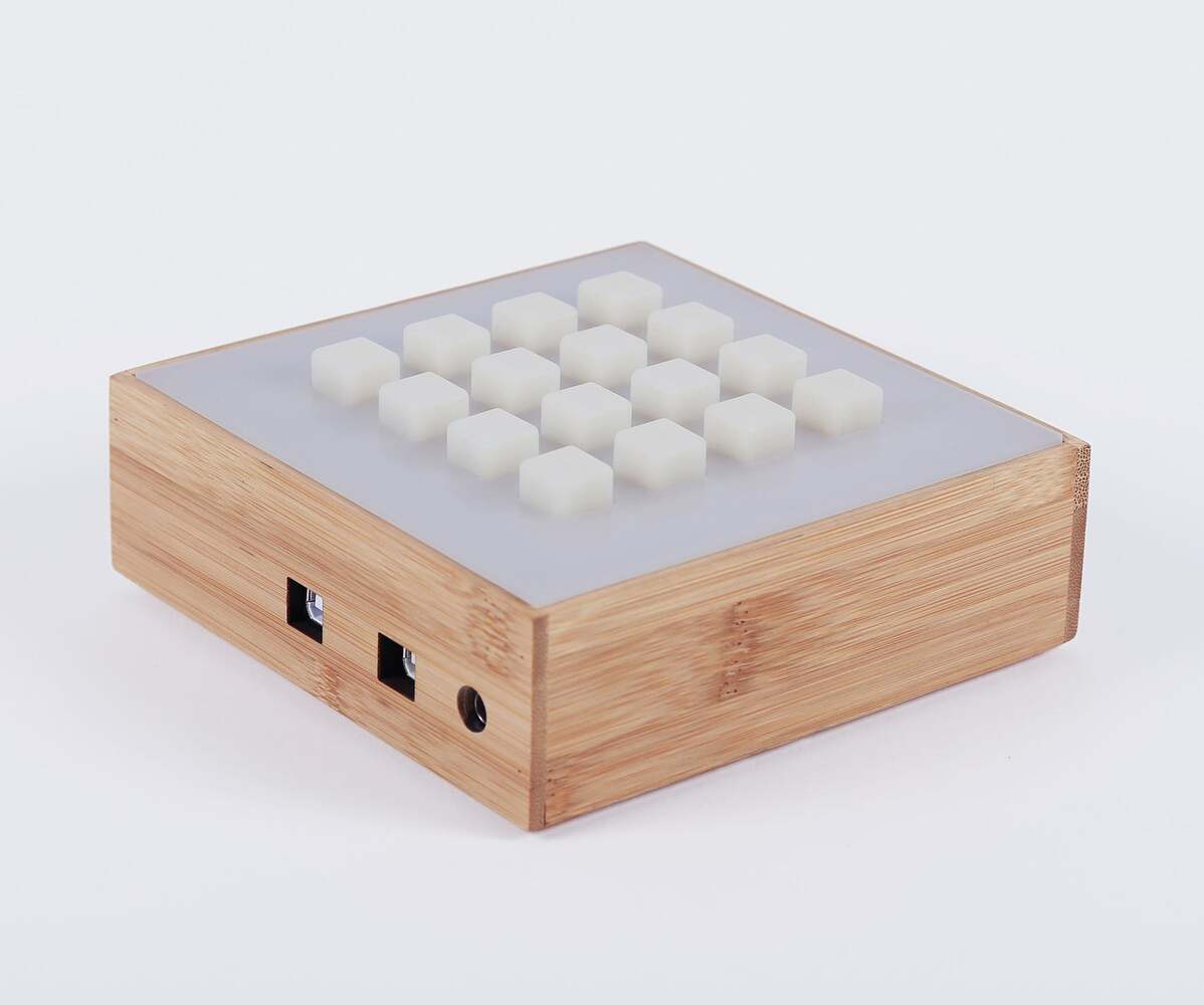 Button matrix with serial communication code errors - Programming ...