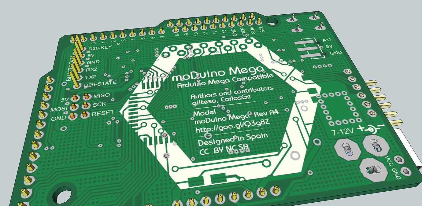 moDuino Mega, un Arduino personalizado basado en Arduino Mega 2560 ...