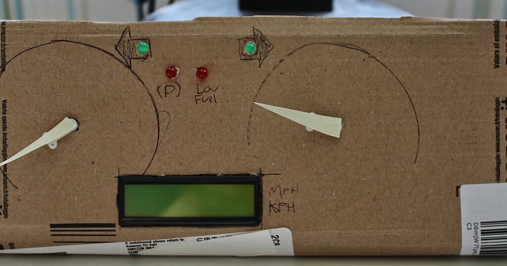 Car dashboard for ATS - General Guidance - Arduino Forum