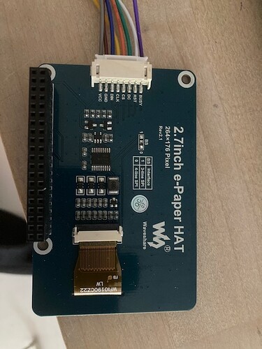 E-paper HAT from Waveshare. Test with UNO - Displays - Arduino Forum