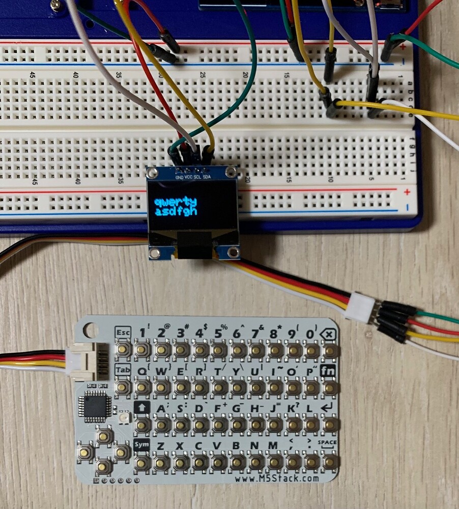 Read from M5 CardKB to Arduino Uno using I2C - Networking, Protocols, and Devices - Arduino Forum