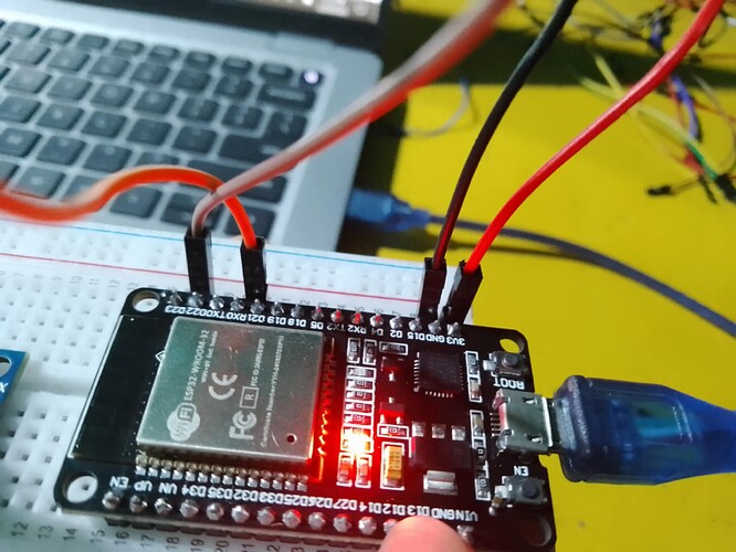 Adxl345 Not Connected Using Esp32 As Microcontroller General