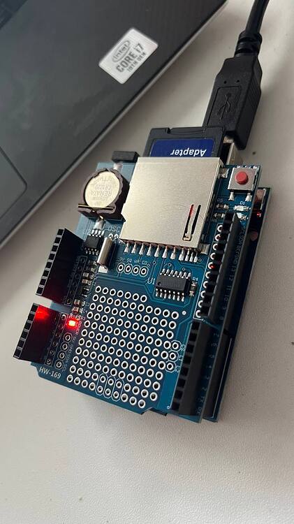 Arduino UNO with Data Logger Shield does not find SD card - Deutsch ...