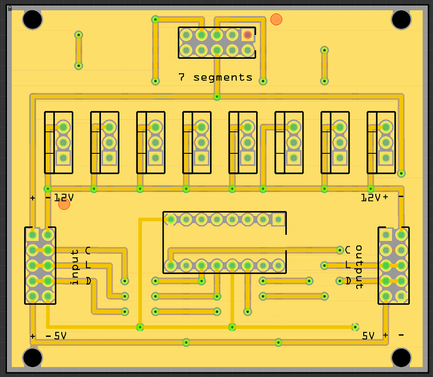 Breadboard Circuit To Pcb Board Problems Bitshift Register Mosfet General Electronics