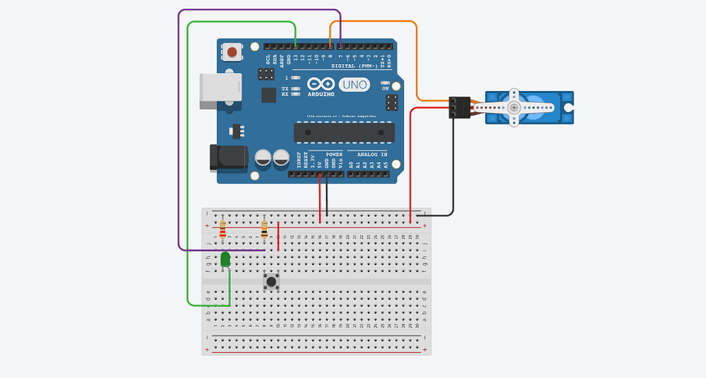 Mi servo hace ruido pero no se mueve ¿ Problema con el codigo o con el circuito? - Software ...