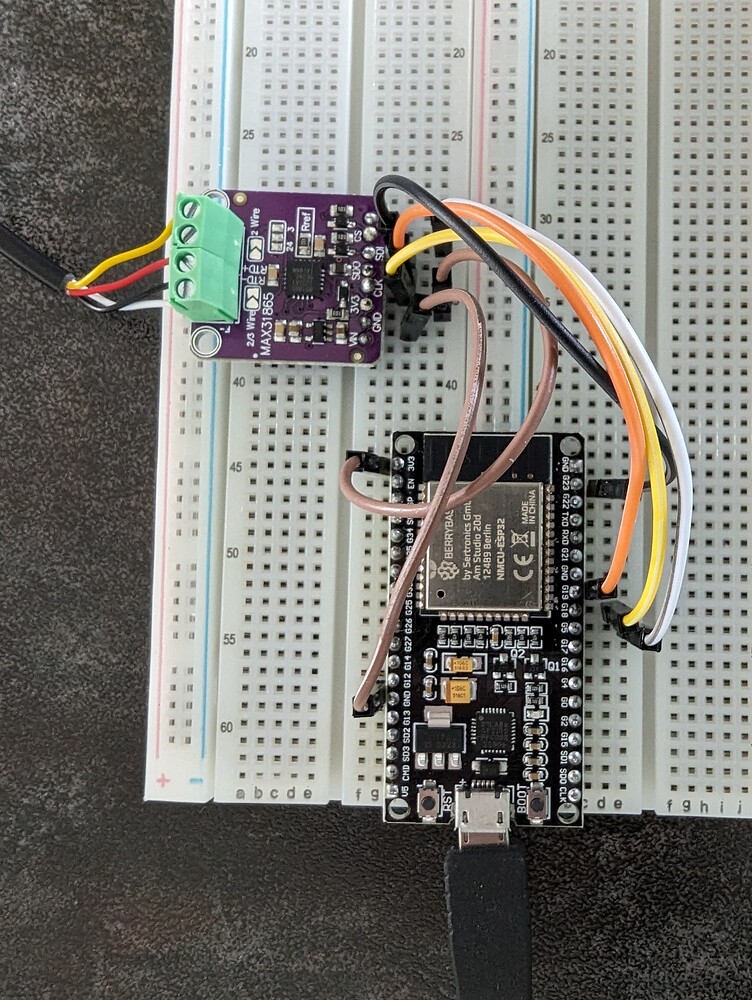 MAX31865 + ESP32 + PT1000 leading to inaccurate temperatures - Sensors - Arduino Forum