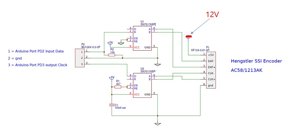 How to Read Data SSI Encoder - Programming - Arduino Forum