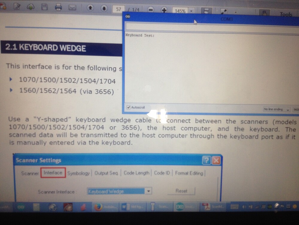 usb barcode scanner and arduino - General Guidance - Arduino Forum