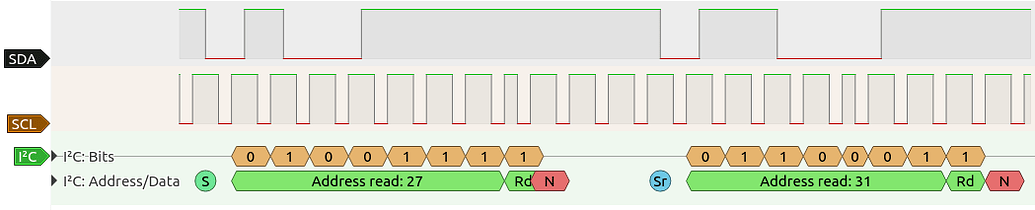 How to perform i2c read from AW9523B breakout. without library - Networking, Protocols, and ...