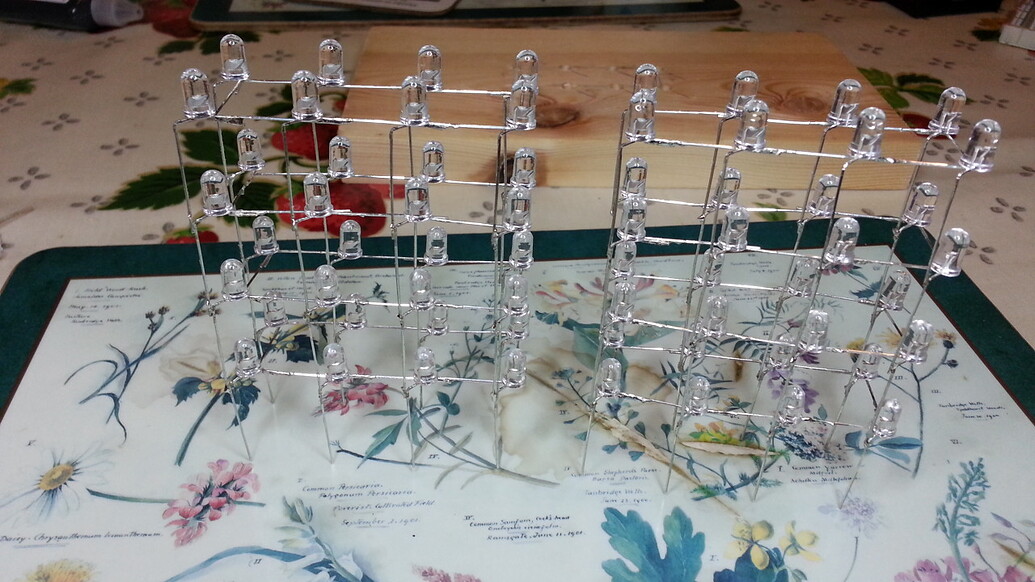 4x4x4 LED Cube with ATtiny85 and MAX7219 - Showcase - Arduino Forum