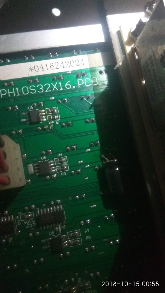 P10 16x32 led matrix output -pinout- problem. - LEDs and Multiplexing ...