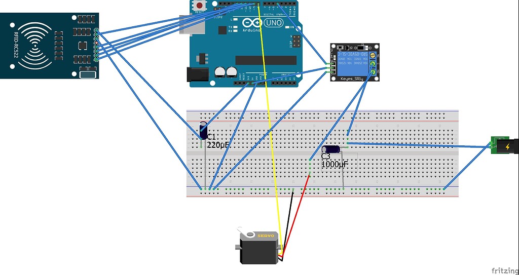 Arduino board locks up after sending Servo turn signal (using separate power) - Motors ...